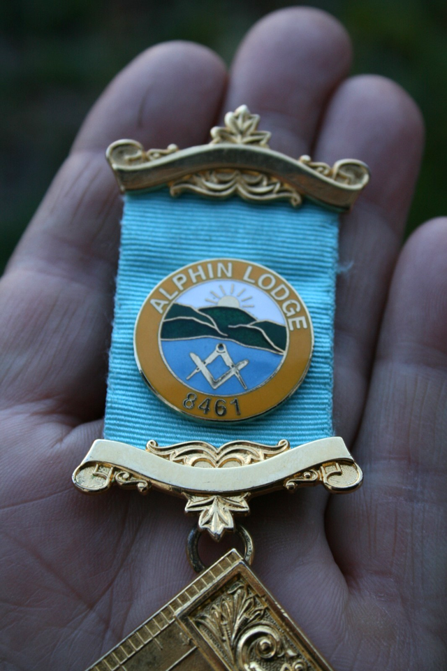 Alphin Lodge No 8461 Masonic Past Master’s Breast Jewel 2011 | eBay UK