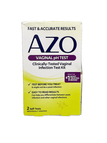 AZO Vaginal pH Test Kit, Clinically-Tested 2 Self-Tests ~ Exp 2/27 | eBay