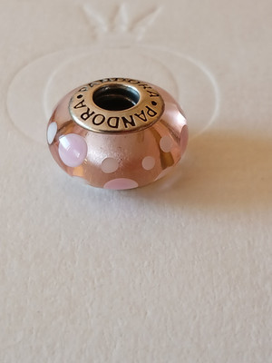 Original Pandora Element, Charm Murano, rosa, retired | eBay.de