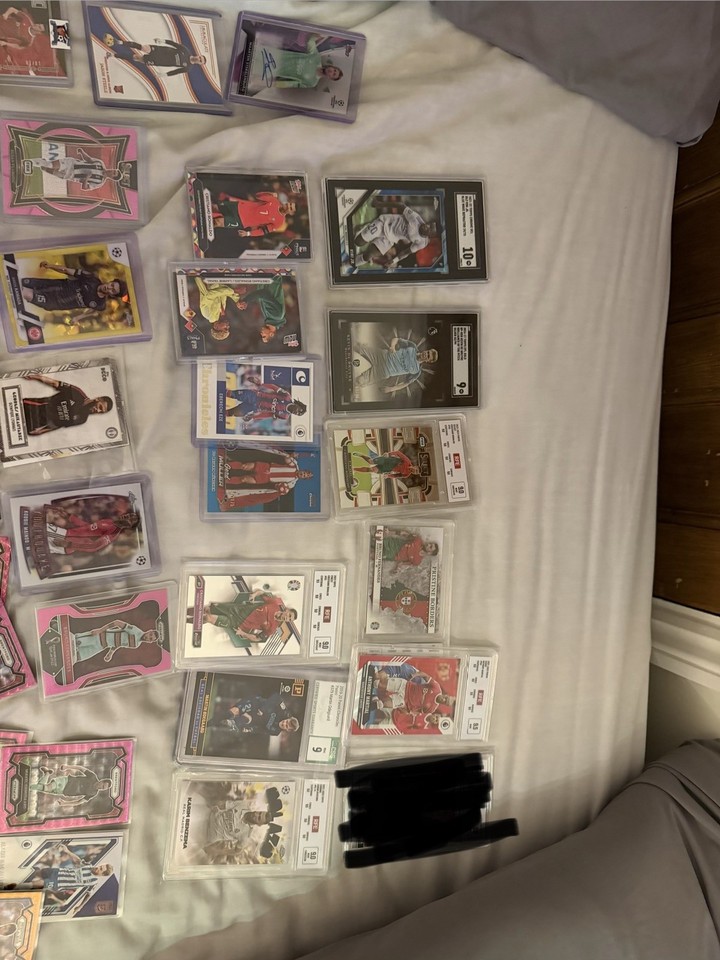 Bundle of Football Cards Includes Autos, Graded Slabs, Rookie cards ...