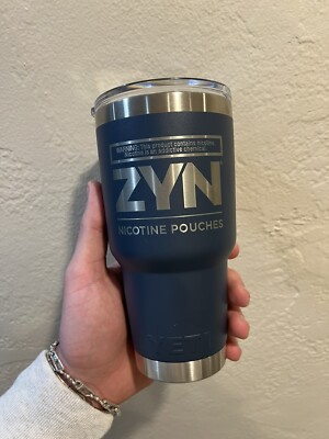 THE HOLY GRAIL "ZYN Rewards" Yeti 30oz Rambler Tumbler- NEW with Tags ...