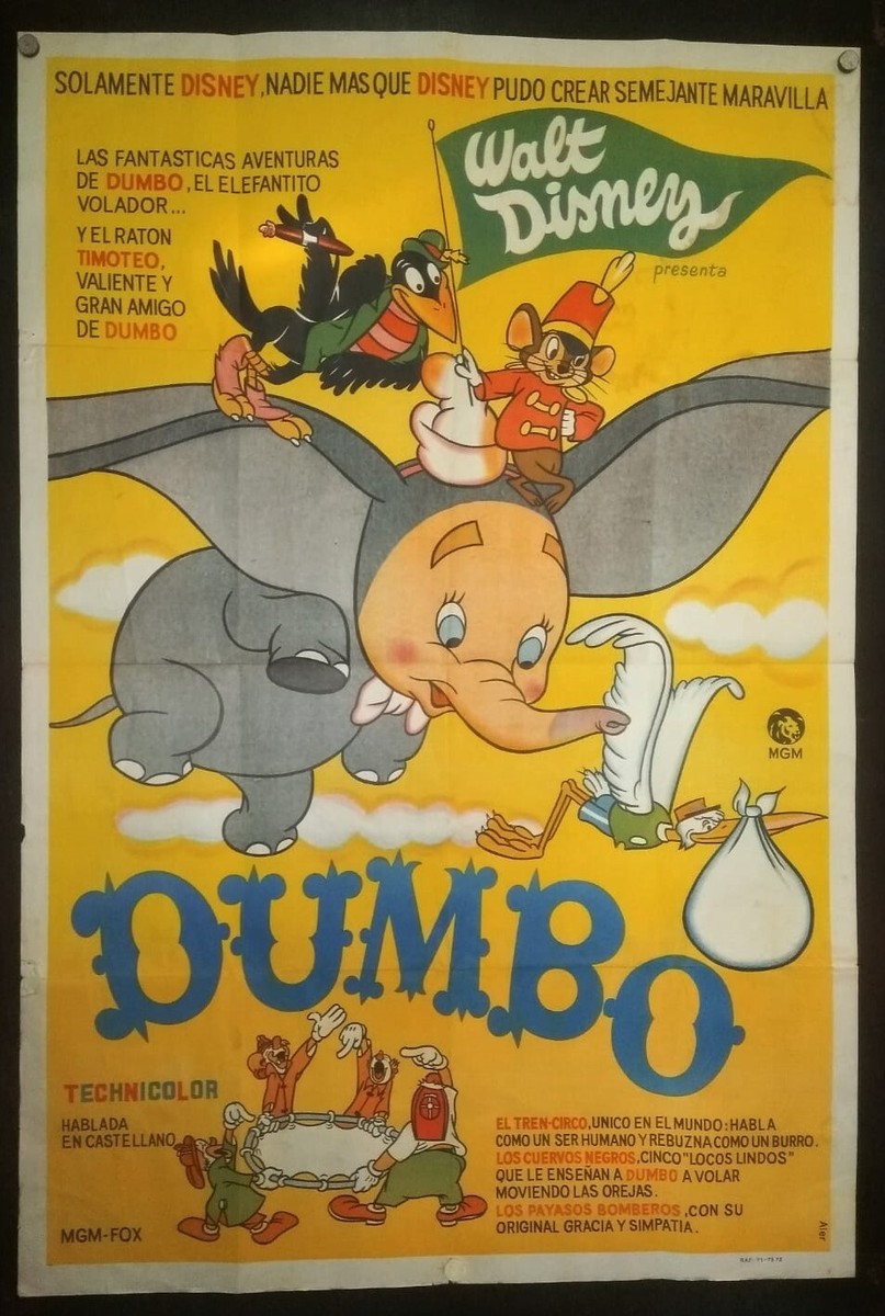 Cartel De Dumbo 1941
