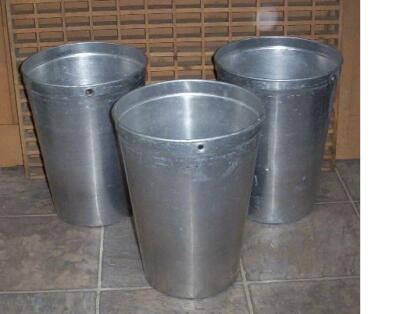 4 Aluminum Sap Buckets Maple Syrup Bucket VERY NICE | eBay