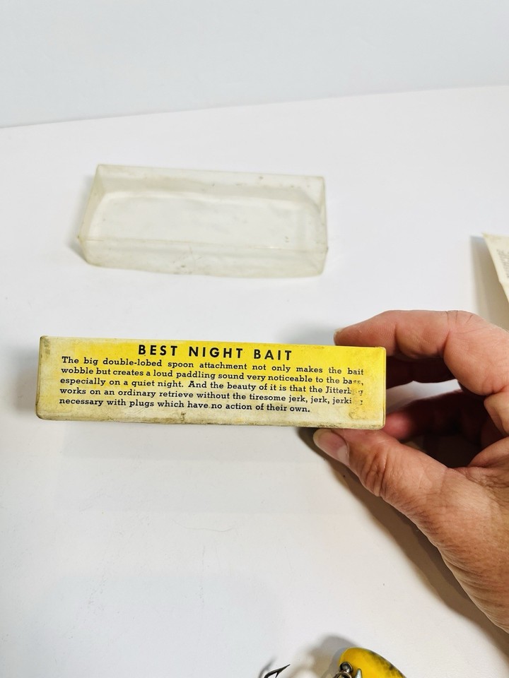 Vintage Fred Arbogast Jitterbug Fishing Lure Brand New Old Stock ...