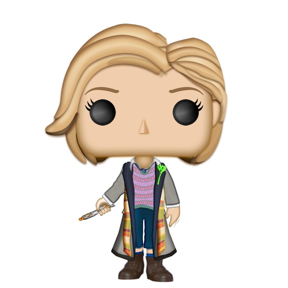 Doctor Who Key Ring / Bag Charm / Key Fob FunkoPop Style Jodie ...