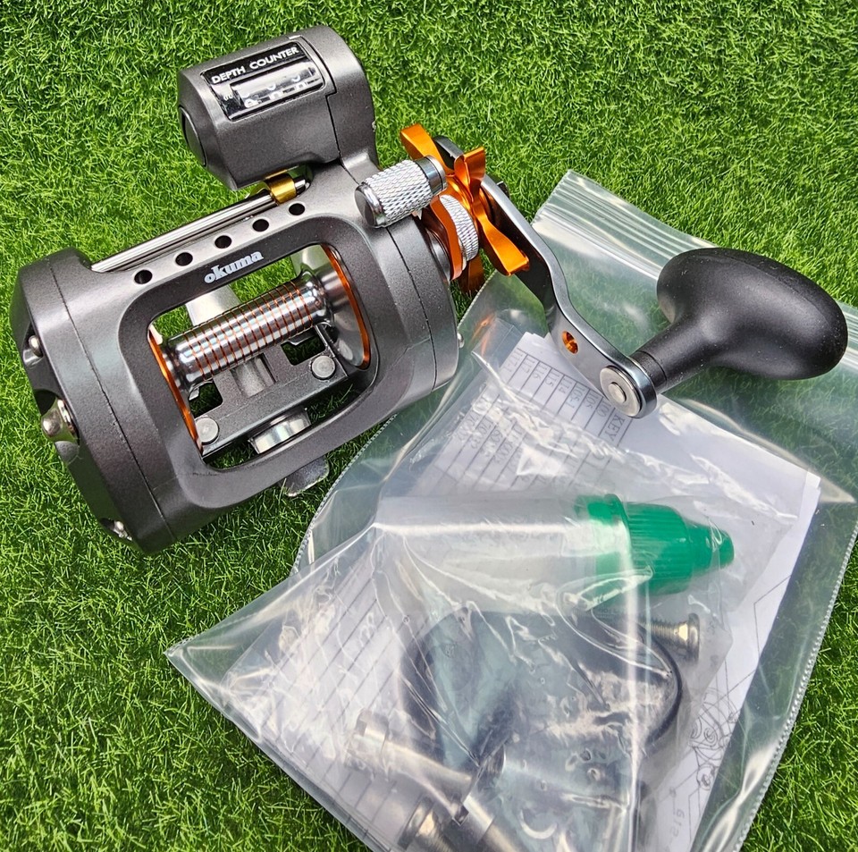 Okuma #CW-203D Cold Water Line Counter 5.1:1 Conventional Reel, Right ...