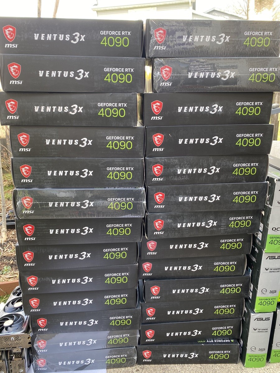 FOR PARTS) MSI RTX 4090 Ventus 3X GPU (No Core & VRAM) With FOR PARTS) MSI RTX 4090 Ventus 3X GPU (No Core & VRAM) With