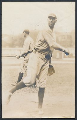 1919 JOE OESCHGER, Record Setting Braves Pitcher Vintage Baseball Photo ...