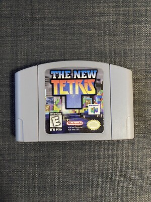 The New Tetris N64 Nintendo 64 Game Cartridge Authentic and Tested | eBay