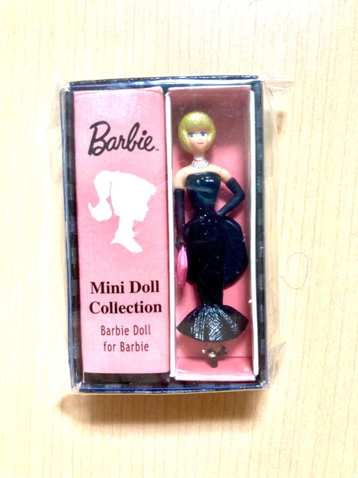 BANDAI Mini Doll Collection 2003 Set of 6 Tiny Barbie Dolls complete ...