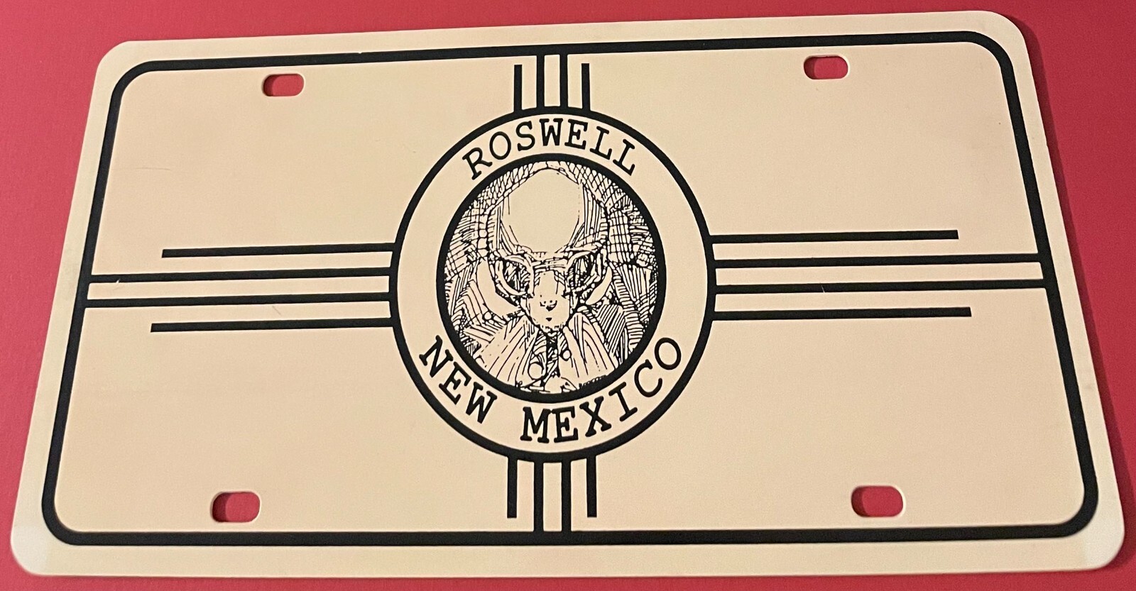 Roswell New Mexico Booster License Plate Alien ET Extraterrestrial ...