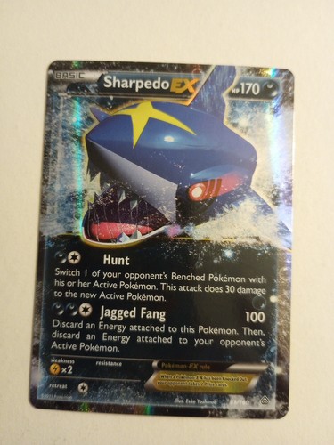 Pokémon TCG Sharpedo-EX Primal Clash 91/160 Holo Holo Rare EX | eBay