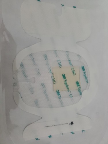 3M Tegaderm CHG IV Securement Dressings Sterile 3.5 .5 Inch 25 Count ...