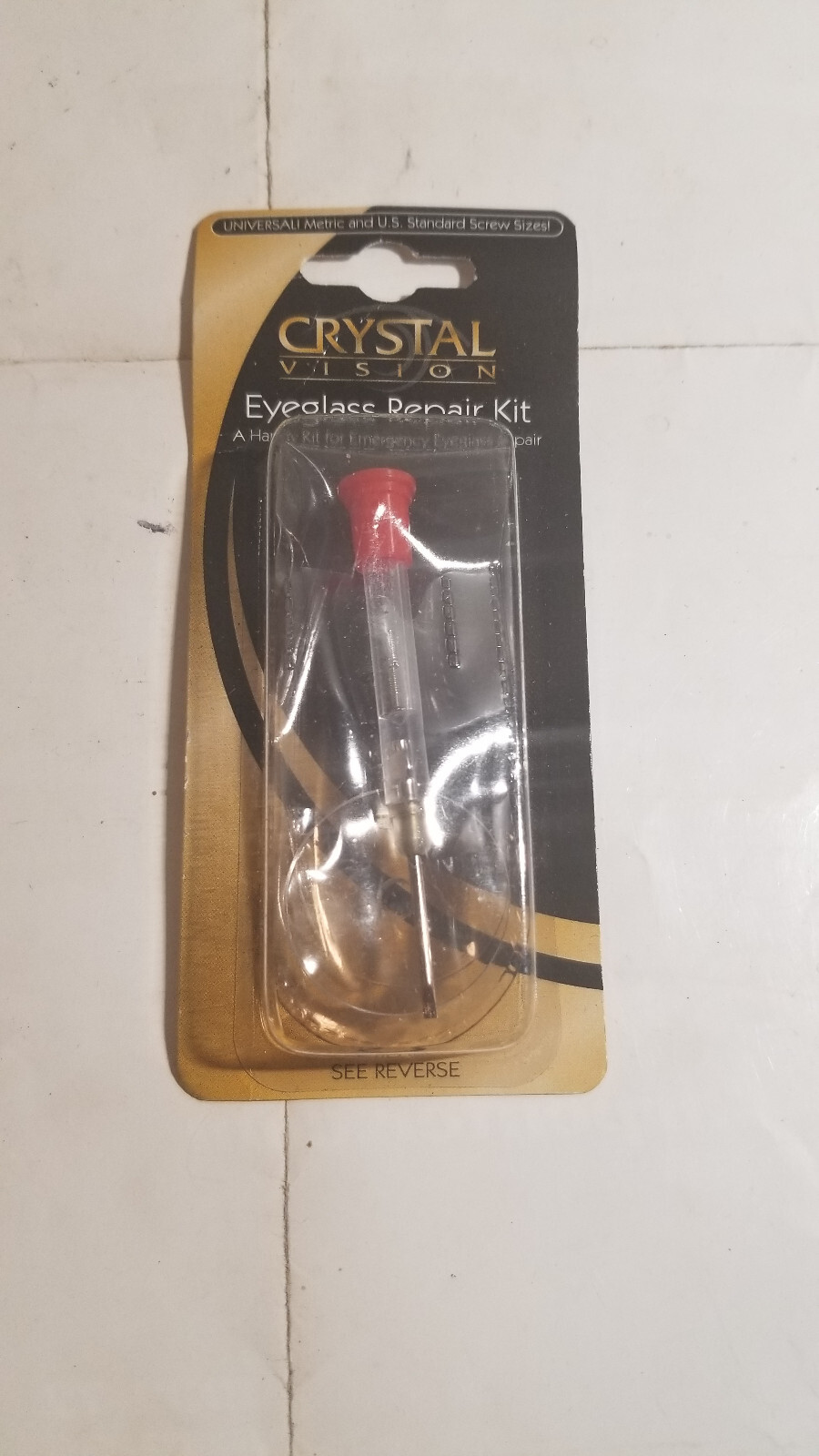 New Crystal Vision Eye Glass Repair Kit Qty 1 | eBay