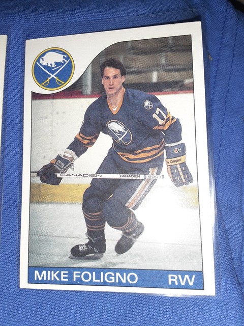 1985-86 Topps - #17 Mike Foligno for sale online | eBay