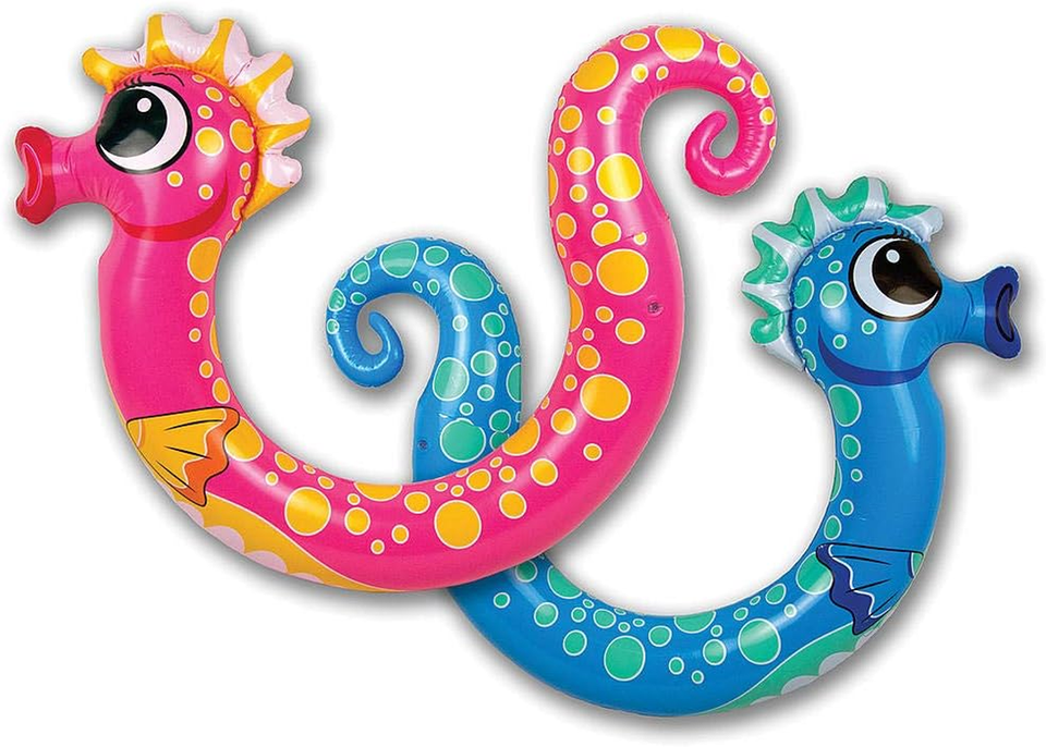 Swimming Pool Noodle Floaties for Kids, Seahorse, 2 Pack | eBay
