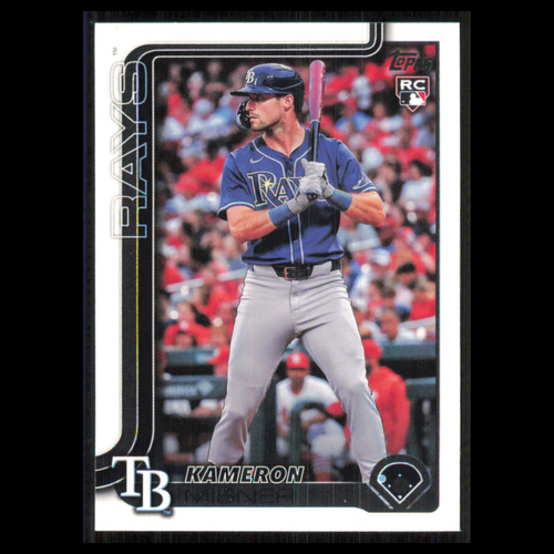 Kameron Misner Rookie #84 2025 Topps Tampa Bay Rays Baseball Card MLB ...