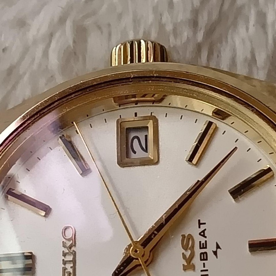 King Seiko 45 High Beat 24h Windshield No Dial Scratch+Case Used | eBay UK
