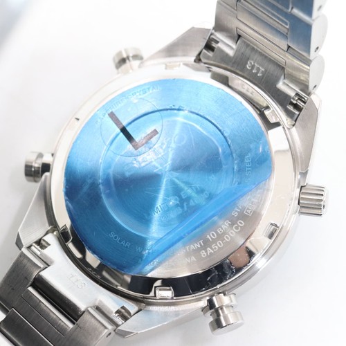 SEIKO Prospex LIMITED 8A50 00C0 SBER005 SS Solar Quartz 9900 | eBay