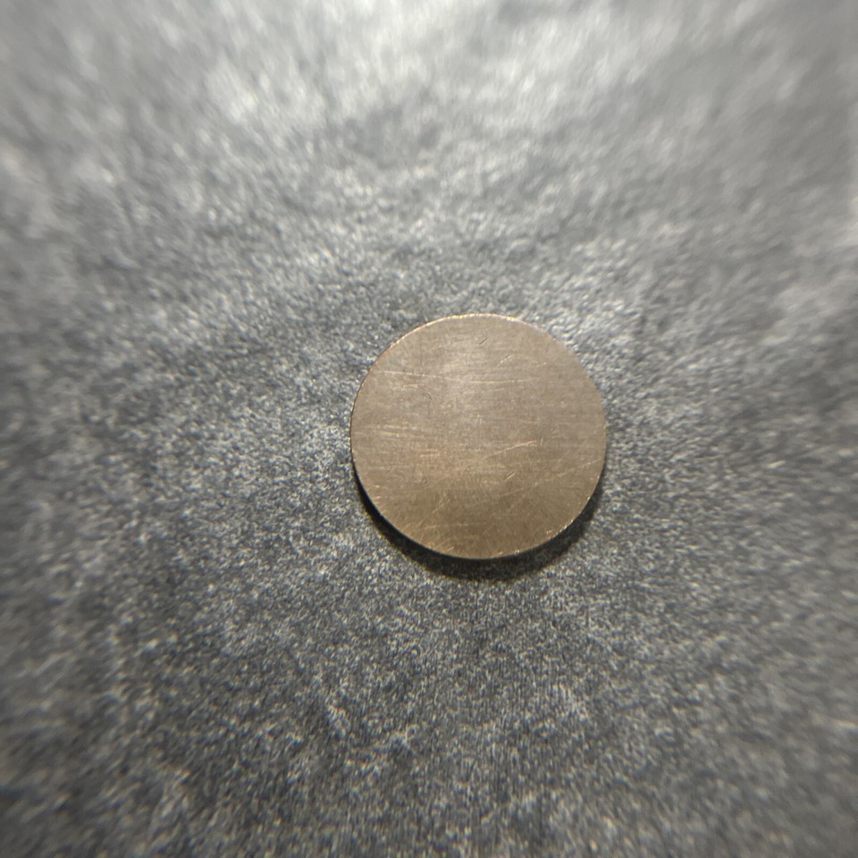 1980 penny no mint mark Error Extremely RARE! No Print On Tails Side ...