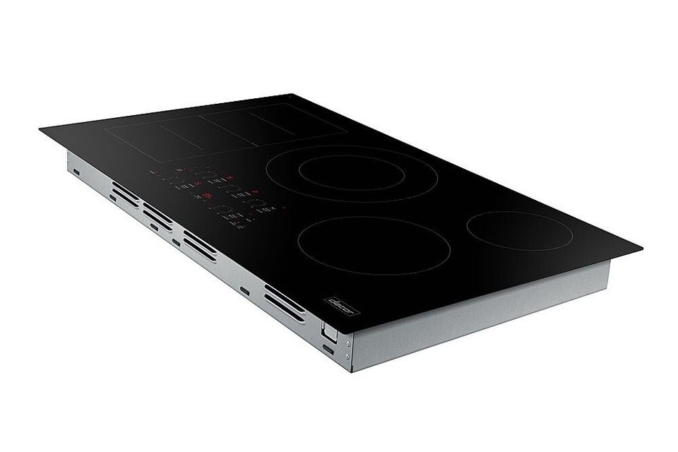 Dacor Transitional DTI36P876BB 36" Black Induction 5 Burner Smart Cooktop | eBay