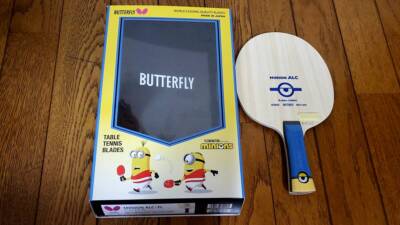 Butterfly Table Tennis Blades Minion ALC Flare Minion Collection Japan ...
