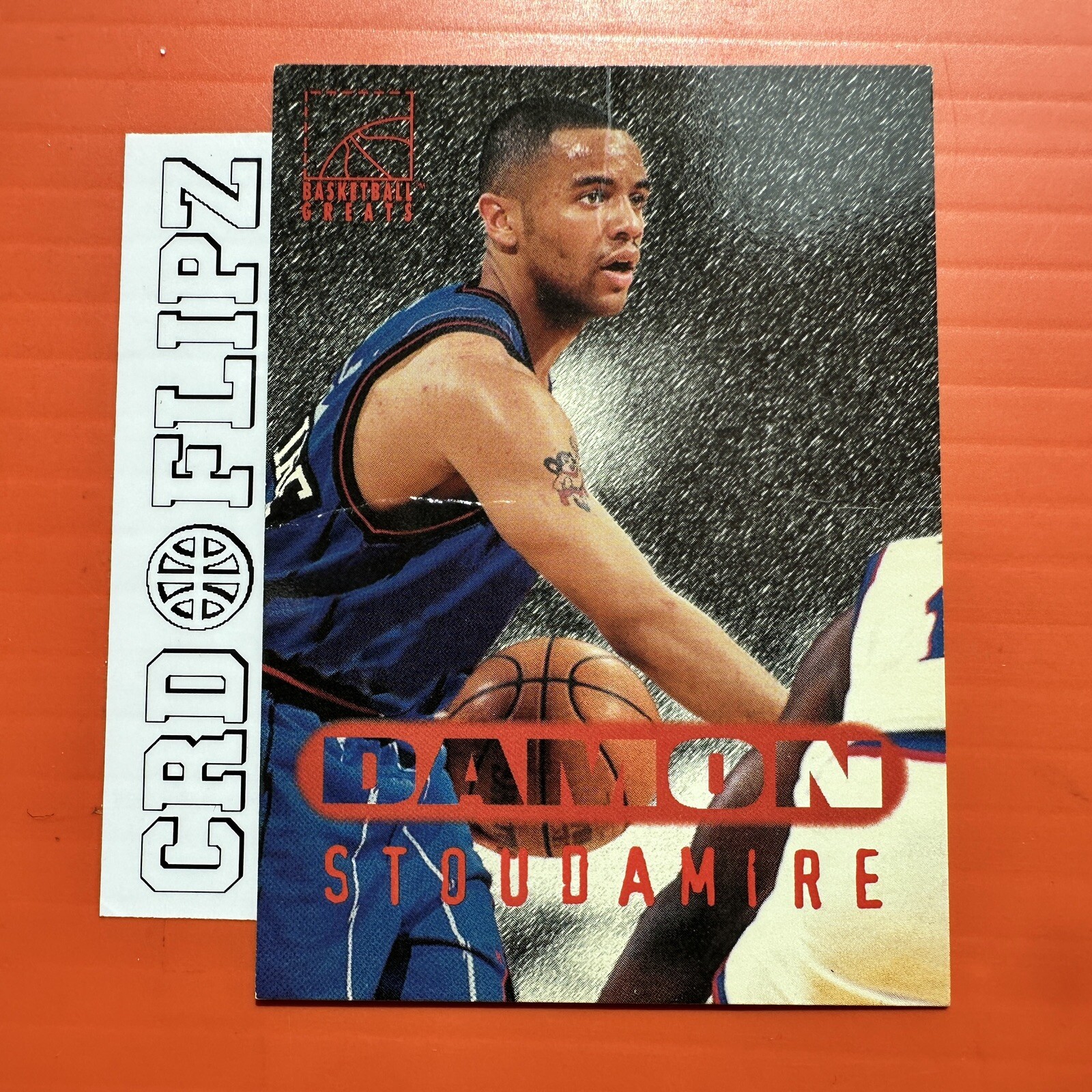 1996 SCORE BOARD BASKETBALL GREATS CARD #97 DAMON STOUDAMIRE - ROOKIE ...