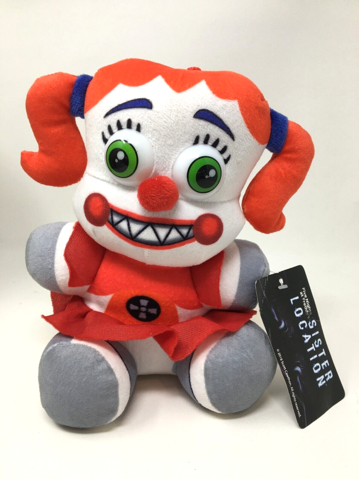 Five Nights at Freddy's Sister Location Plush 8 Inches NWT FNAF | eBay