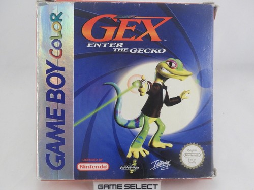 GEX Enter The Gecko Nintendo Game Boy Color GBC PAL ENG ESP ...