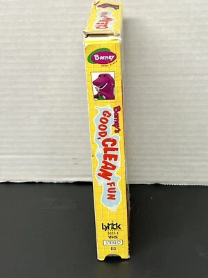 Barney & Friends Good Clean Fun! VHS Video | Grelly USA