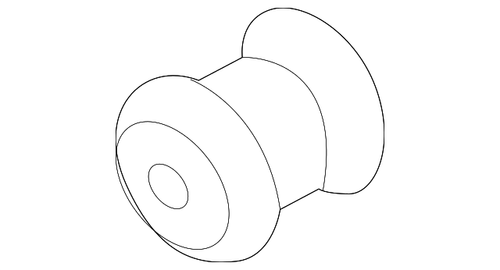 Genuine Volkswagen Lower Control Arm Front Bushing 5Q0-407-182-A | eBay