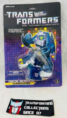 Transformers Original G1 1988 Firecon Flamefeather MOSC Sealed | eBay