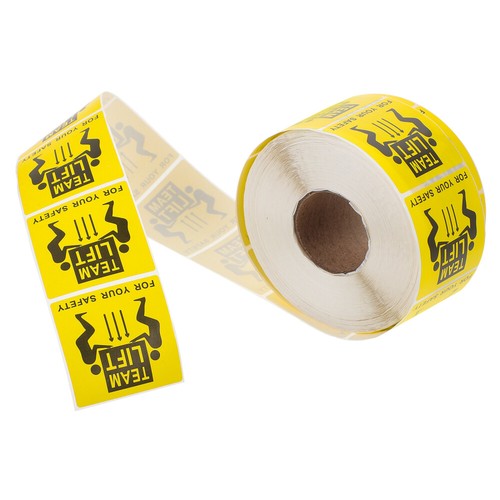 1 Roll Packaging Sticker Heavy Shipping Labels Team Lift Sticker ...