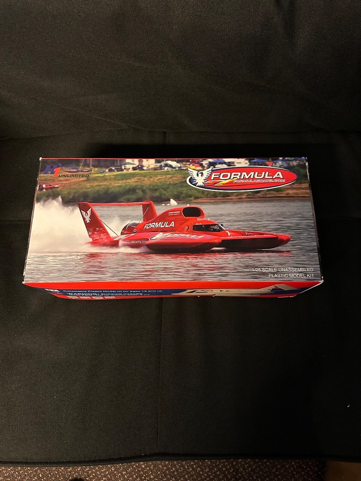 1/25th Scale Miss Formula Unlimited Hydroplane boat model kit- 2024 ...