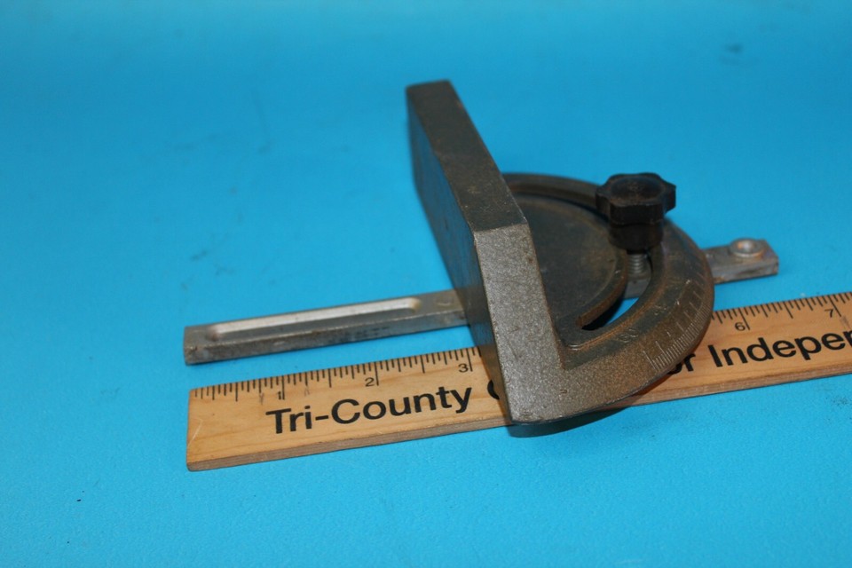 Small Aluminum Table Saw Adjustable Miter Guage Gage Push Stick READ | eBay