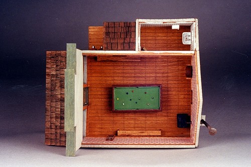 EH2011 Pool/Billiards Hall w/ Interior Craftsman Wood Kit - O Scale | eBay