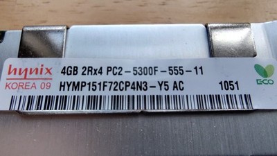 16GB (4x4) DDR2 ECC Server RAM FB-DIMM PC2-5300F | eBay