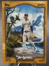 2025 Topps X Bob Ross the Joy of Baseball - Bat on Ball Ken Griffey Jr ...