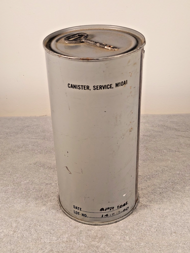 WWII M10A1 Service Cannister Dated 1945 for US M3-10A1-6 Light Weight ...