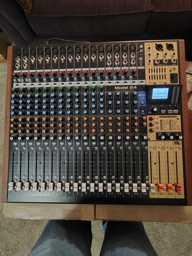 Tascam Model 24 24-Channel Multitrack Recorder w Analog Mixer and USB ...