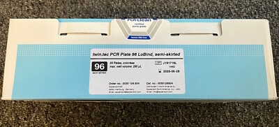 Eppendorf Twin.tec PCR 96 LoBind Semi-skirted, Cat No 0030129504, Lot J191716L | eBay