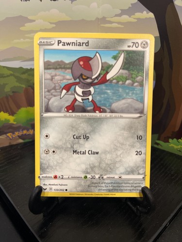 Pawniard 133/202 - Sword & Shield - Common - Pokemon Card TCG - LP | eBay
