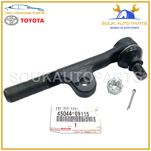45044-69115 Genuine Toyota END SUB-ASSY, STEERING RELAY ROD, RH ...