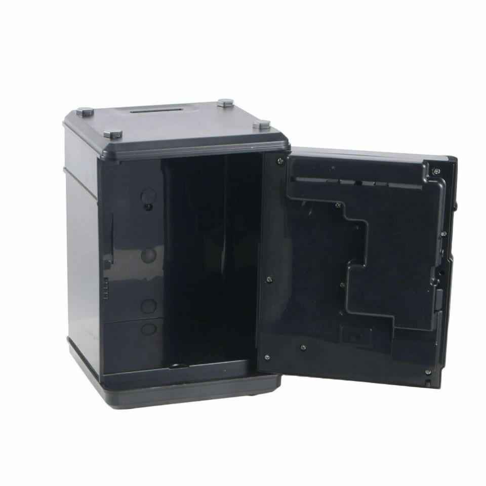 Electronic Piggy Bank ATM Password Money Box ATM Bank Safe Box Cash ...