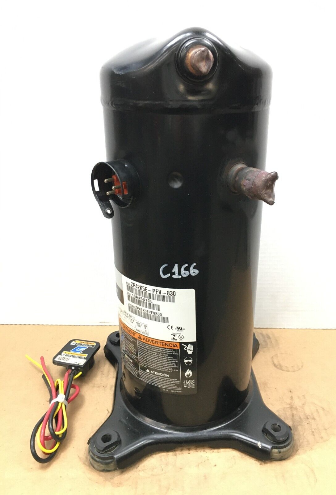 3.5 Ton Copeland Scroll Compressor ZP42K5EPFV830 for sale online | eBay