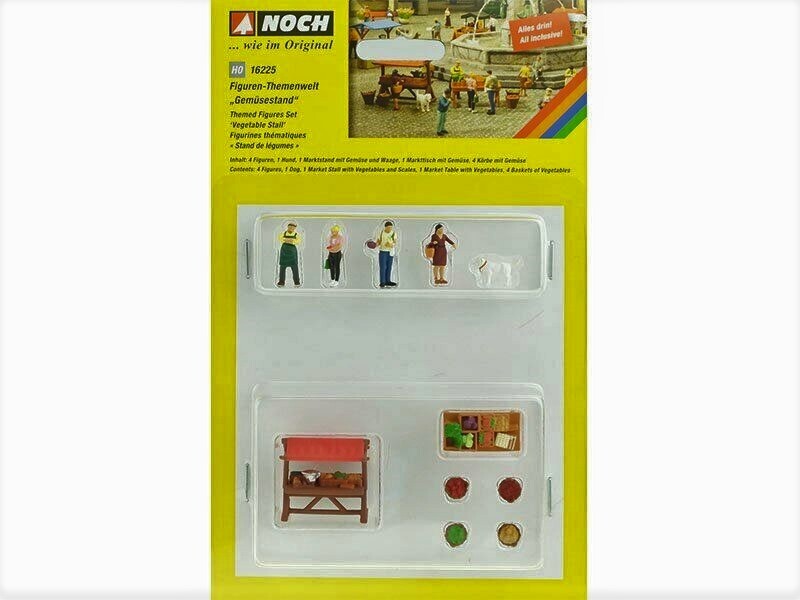 16225 Noch Ho Set Characters And Accessories A Market See Photo Scale 1 ...