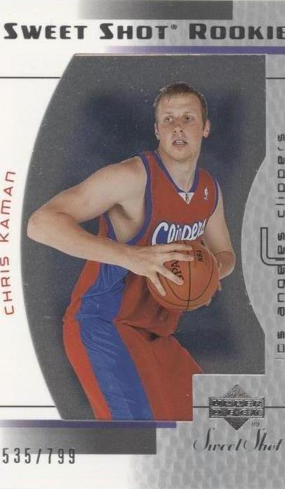 2003-04 Upper Deck Sweet Shot - Sweet Shot Rookie Chris Kaman #96 /799 ...