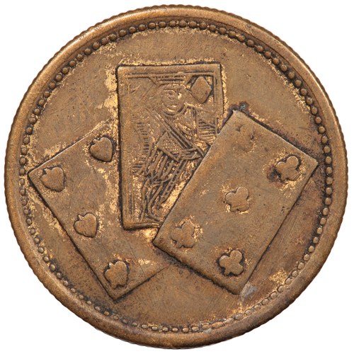 QUEEN VICTORIA BRASS GAMING TOKEN (#3178) | eBay UK