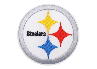 Pittsburgh Steelers Football Patch, Iron On/Sew On | eBay