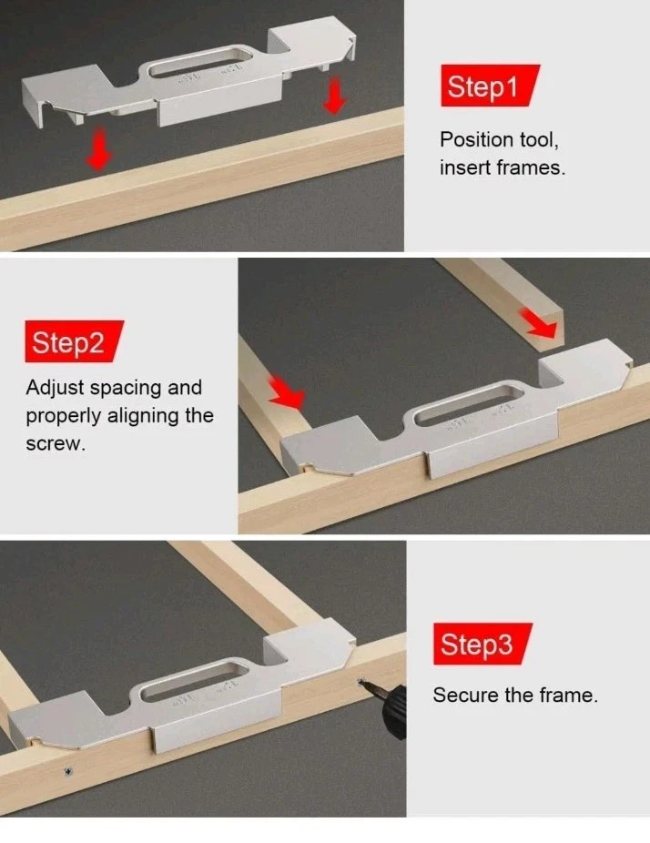 3 in 1 Framing Tool, 12 inch, 14 inch & 16 inch On Center Stud Framing ...